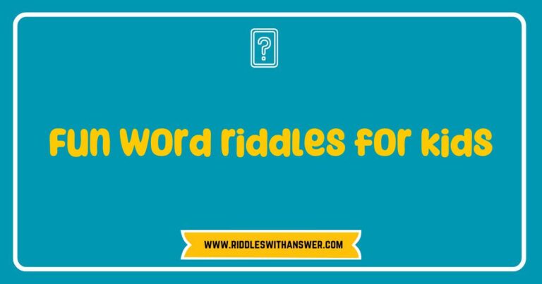 150 Best Wordplay Riddles for All Ages Fun Challenges to Spark Your ...