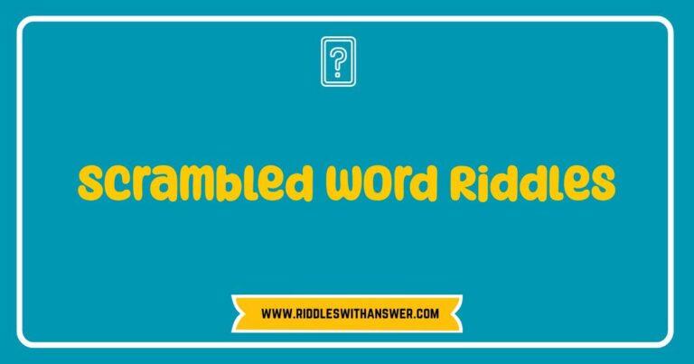 150 Best Word Riddles for Kids Fun and Creative Puzzles to Boost ...