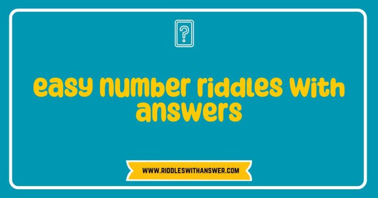 150 Best Number Riddles for Adults: Test Your Logic and Math Skills ...
